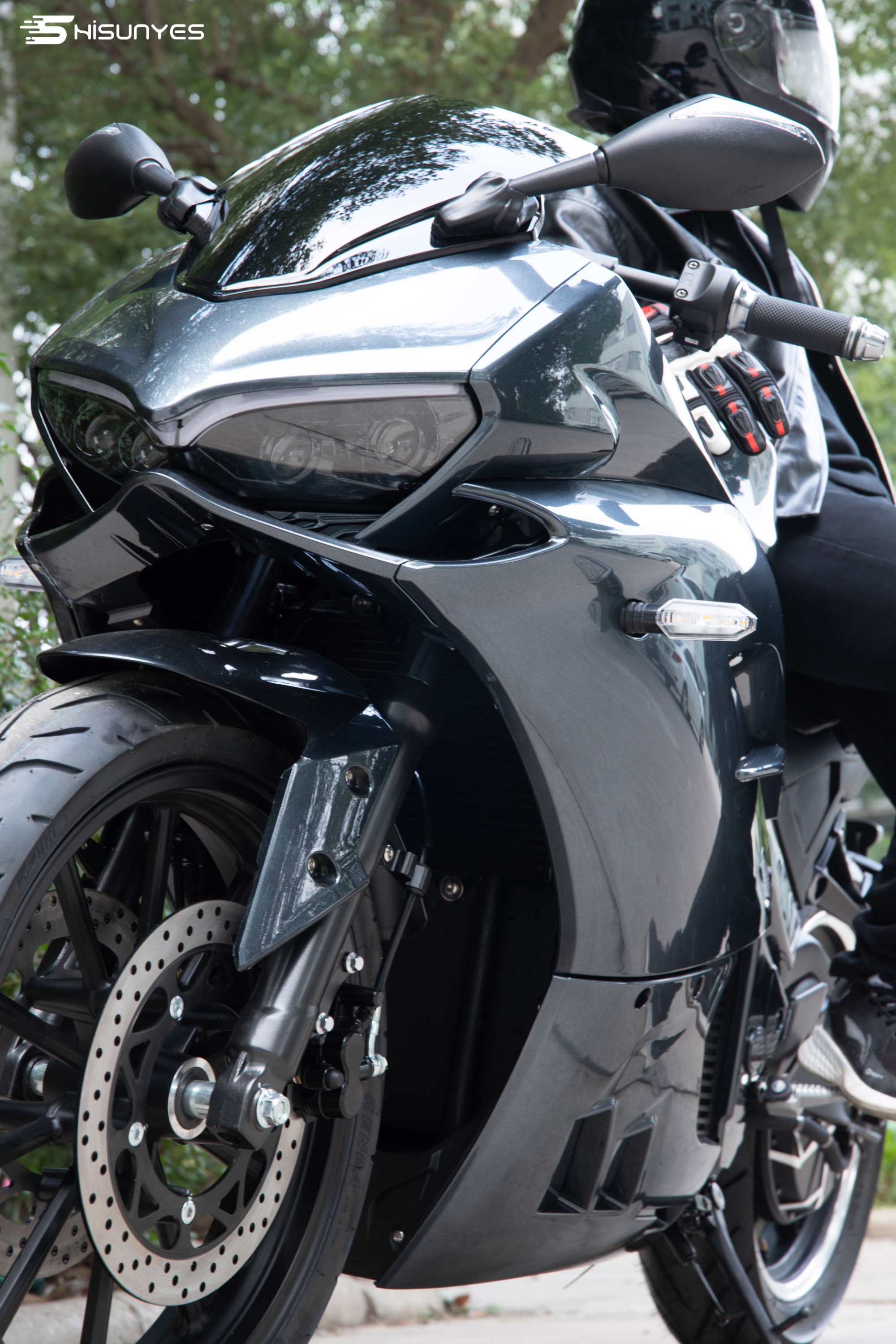 the new emotorcycle, electric motorcycle hisunyes V5,EEC